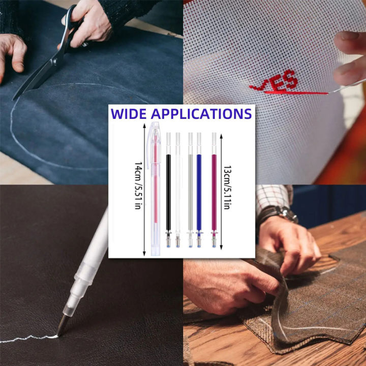 Sew Heat Erasable Fabric Marking Pens For Quilting Sewing DIY Crafts ...