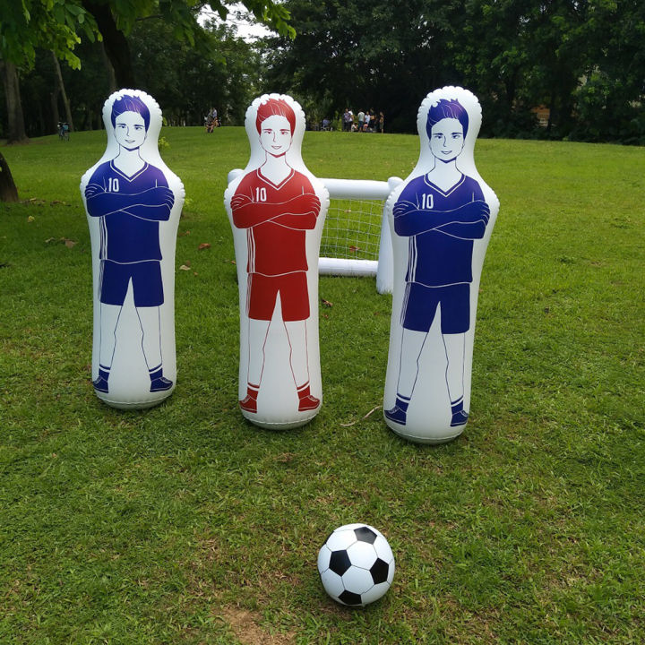 Air Mannequins Free Kick Defender Inflatable Punching Bag Soccer Dummy ...