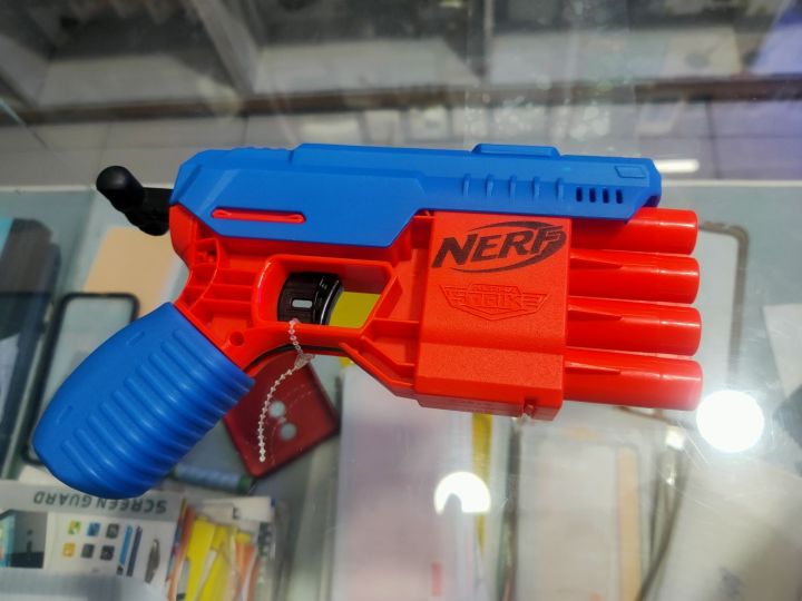 Nerf Alpha Strike Claw QS-4 Blaster 4 Official Nerf Elite Foam Darts ...