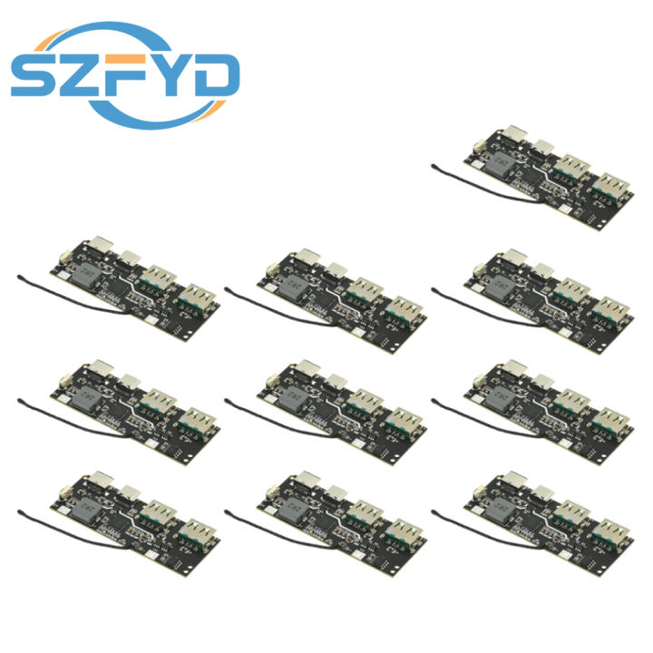 1-10PCS 22.5W Power Bank 5-port Bidirectional Fast Charging Mobile ...