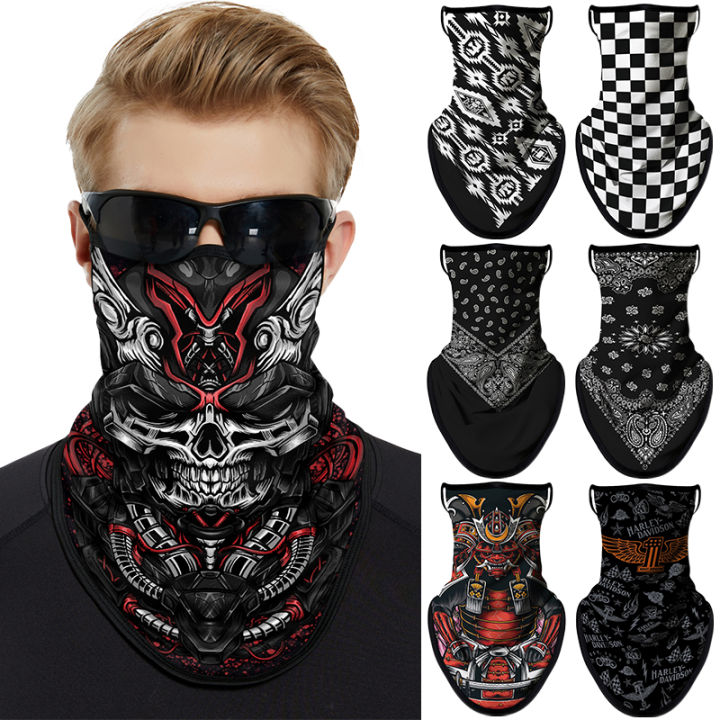 Motorcycle Sun Protection Cycling Scarf Mask Balaclava Skull ...