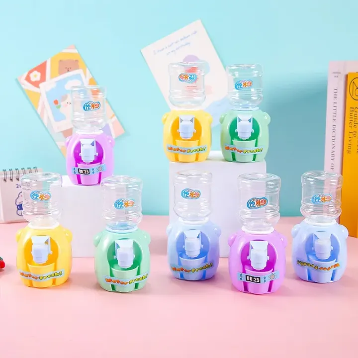 1Pcs Plastic Mini Playing house Water Dispenser Baby Toy Drinking Water ...