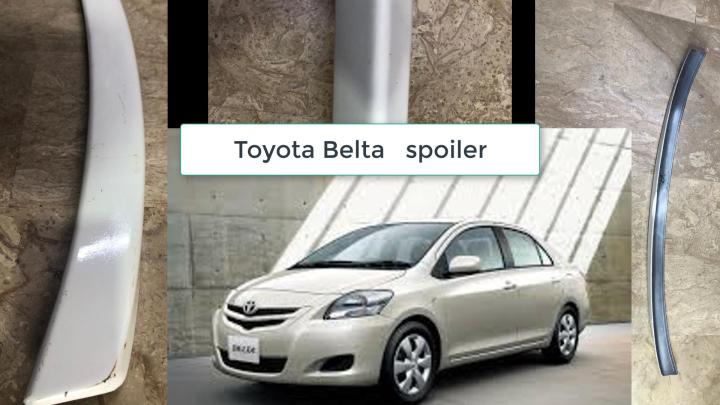 Toyota Belta Trunk Lip Spoiler | Daraz.pk