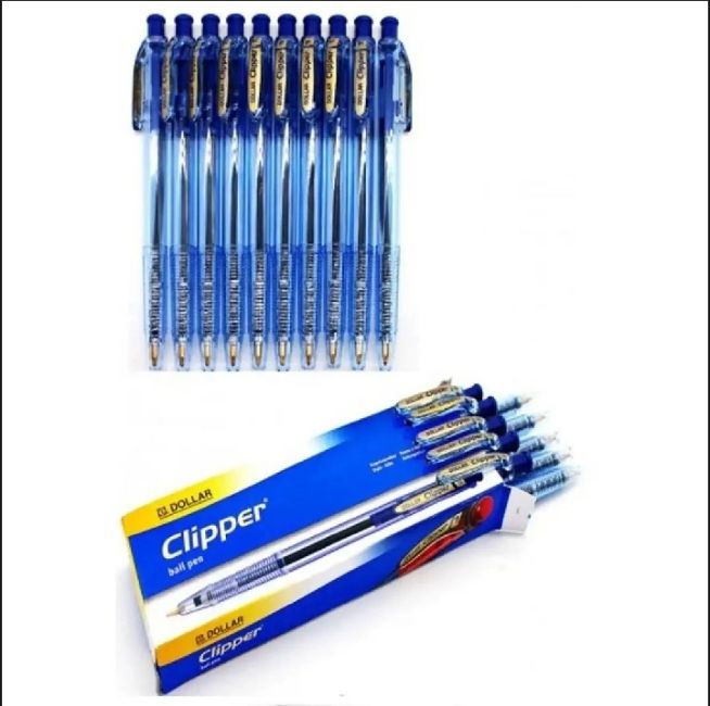 DOLLAR CLIPPER Ball Point Pen,10 Pcs 0.8mm Tip | Daraz.pk