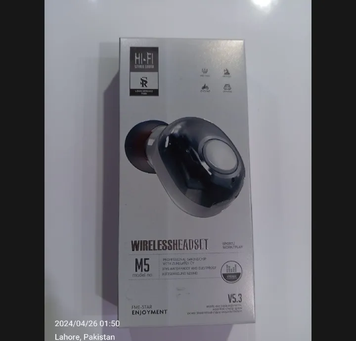 Introducing Mini Ear buds M5: Your Compact Sound Companion | Daraz.pk