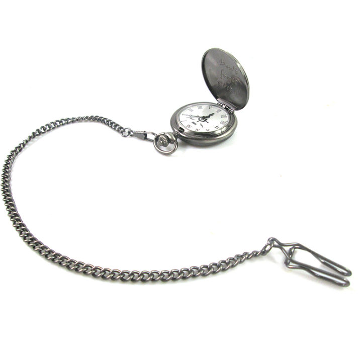 Brdwn HITMAN REBORN Vampire Knight Detective Conan Gray Pocket Watch ...