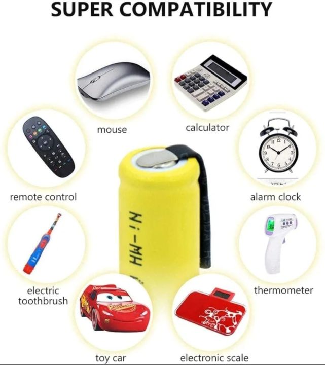 Rechargeable Battery Combo – Ni-MH AAA 1.2V 1000mAh + 3.7V 8800mAh High ...