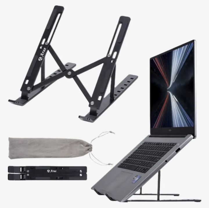 Laptop Stand Folding Lifting Computer Stand Desktop Convenient Cooling ...