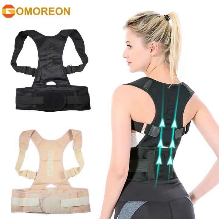 Magnetic therapy Posture Corrector Posture Corset Shoulder Support Belt ...