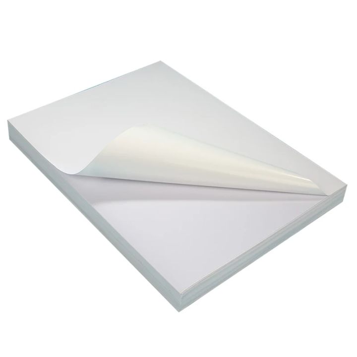 10pcs A4 Self-adhesive PP Synthetic Paper Waterproof Tear-off Resistant ...