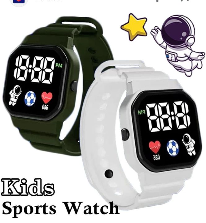 new Amazing kids Led Degital Random watch Amazing colour With Random ...