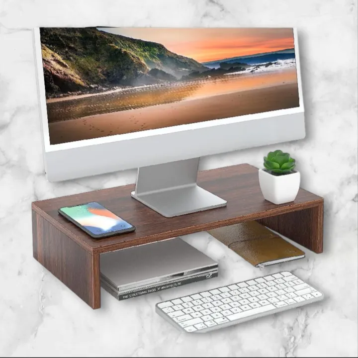 monitor such riser - laptop Stand - monitor stand. | Daraz.com.bd