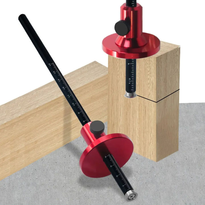 Woodworking Scriber and Marking Tool - with Inch and MM Scale for ...
