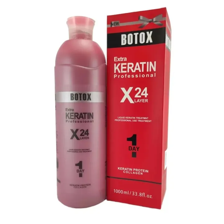 Botox Extra Keratin Professional X24 Layer 1 Day Treatment 1000ml ...