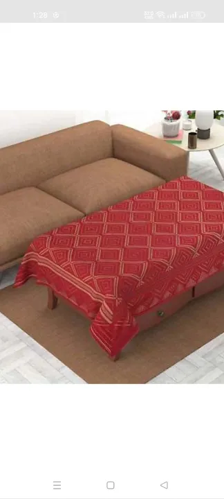 indian triangle desing tea table cover (45/30 inch) | Daraz.com.bd