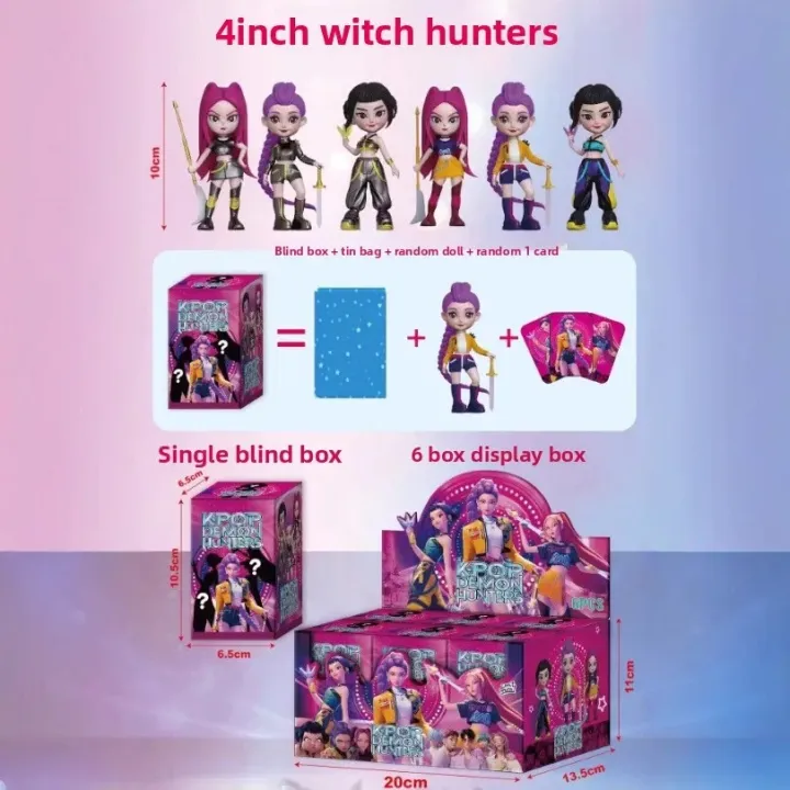 Anime Kpop Devil Hunter Blind Box Disassembly Fun Blind Bag Small ...