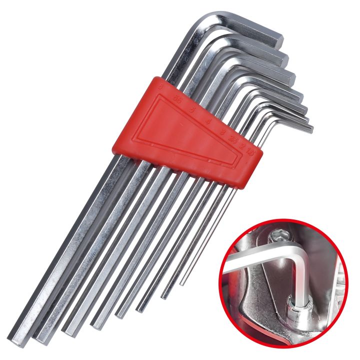 8pcs Allen Wrench Metric Wrench Inch Wrench L Wrench Size Allen Key ...
