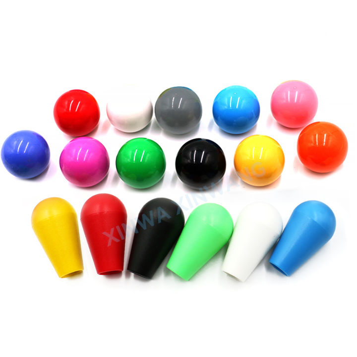 2PCS Ball Bat Top Head Round Oval Knob For Arcade Stick Sanwa Zippy ...