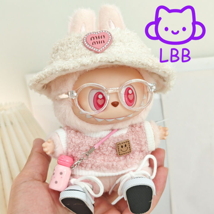 17cm Labubu V2 Classic Dress Outfit Set - Adorable Mini Doll Clothes ...