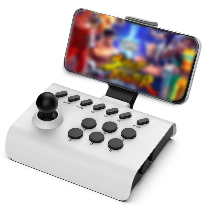 VILCORN Mini Arcade Joystick Wireless Gaming Controller for PC/Android ...