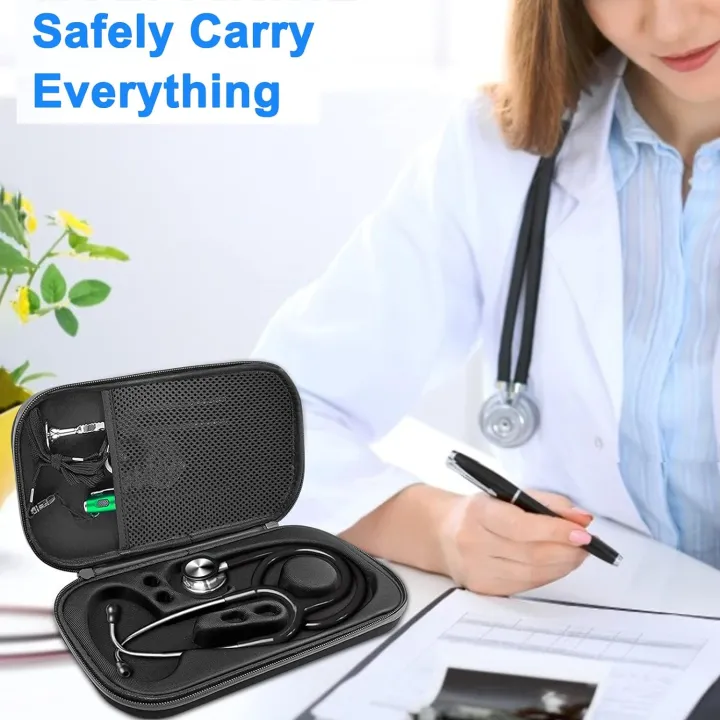 Carrying Stethoscope Case,Shockproof Travel Portable Stethoscope Bag ...