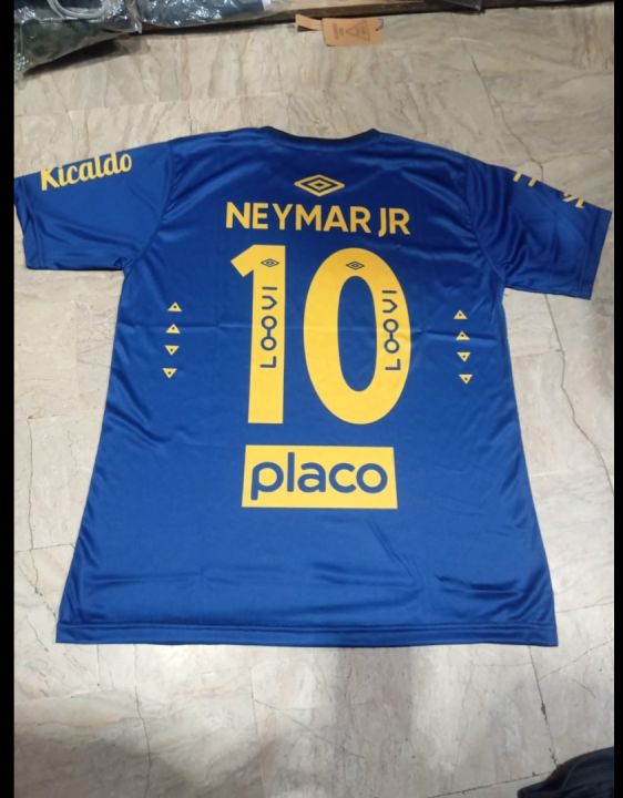 neymar jr santos kit blue 💙 kit neymar jr santos away kit beautiful kit ...
