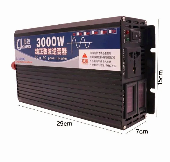 24 V 3000W , Power inverter , Pure Sine Wave | Daraz.lk
