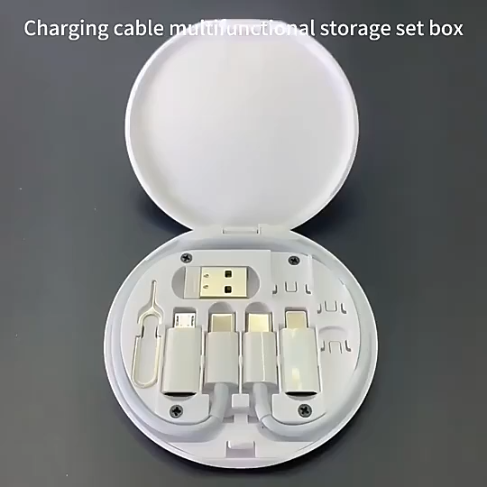 All in One Data Cable Set, Fast Charge 60W USB Universal Charging Cable ...