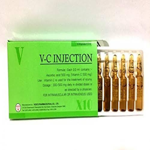 Vitamin-C Skin Whitening V-C Injection | Daraz.com.bd