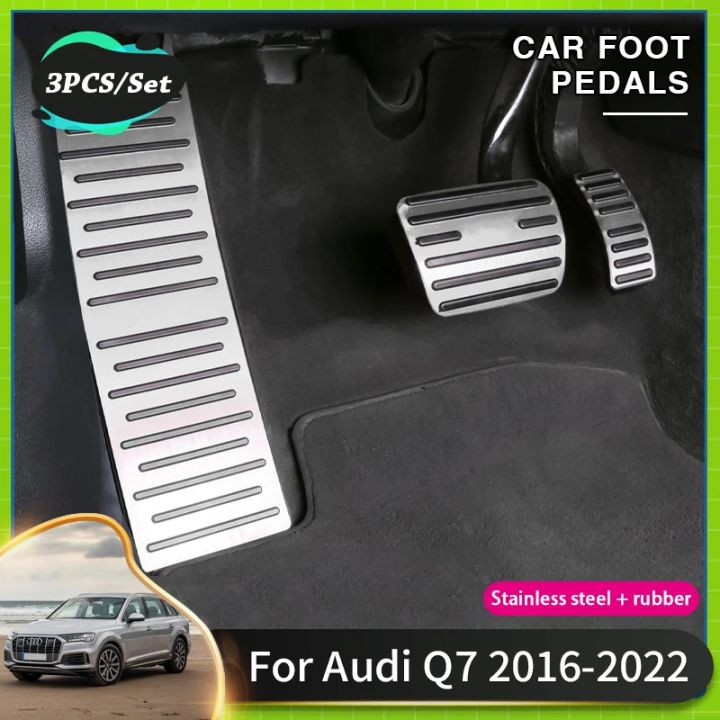Car Non Slip Foot Pedal Covers For Audi Q7 Acessories M4 2016~2022 Car ...