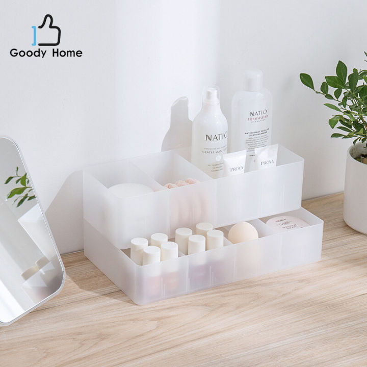 Goody home plastic box without lid partition can change the size for ...