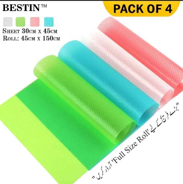 4pcs Fridge Mats,Fridge sheet,fridge mat, Refrigerator Liners Sheet ...