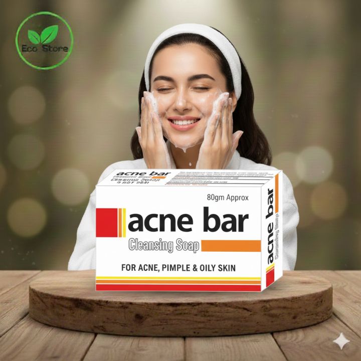 Acne Bar Soap Pure Organic 80 Gm | Acne-Fighting Soap | Targeted acne ...