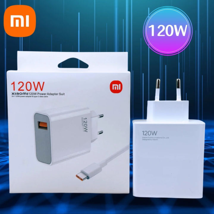 Original Xiaomi Charger Turbo Fast Charge 120W EU/US Hypercharge ...