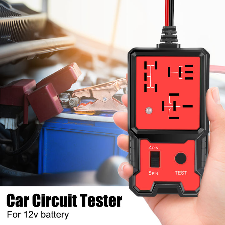 Car Relay Tester Automotive Electronic Relay Tester Universal 12V LED ...