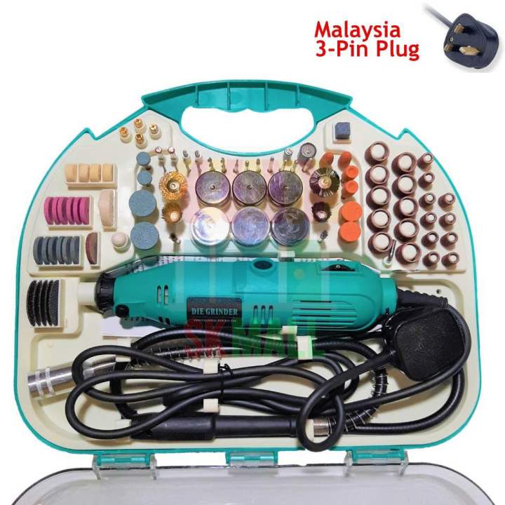 EMC 220v Rotary Tool Kit Power Hand Rotary Tools Mini for Wood/Metal ...