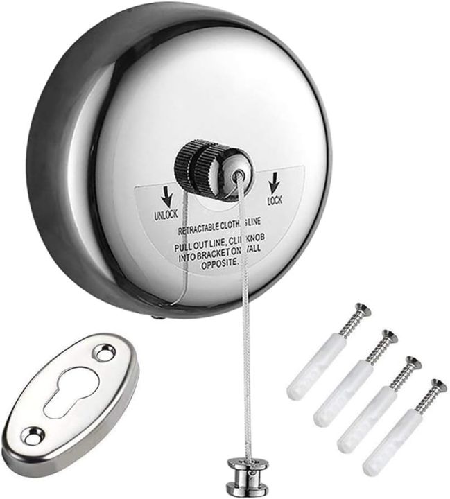 Retractable Clothes Dryer, Adjustable Rope Clothes Line Dryer for ...