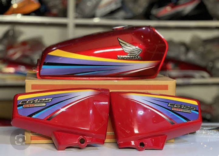 tanki tapay sticker 2011 modal Honda 125 complete set | Daraz.pk