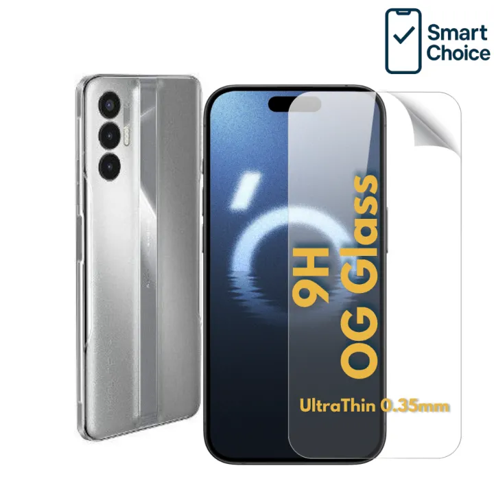Tecno Pova 3 OG 9H Tempered Glass – Mobile Glass Screen Protector, Anti ...