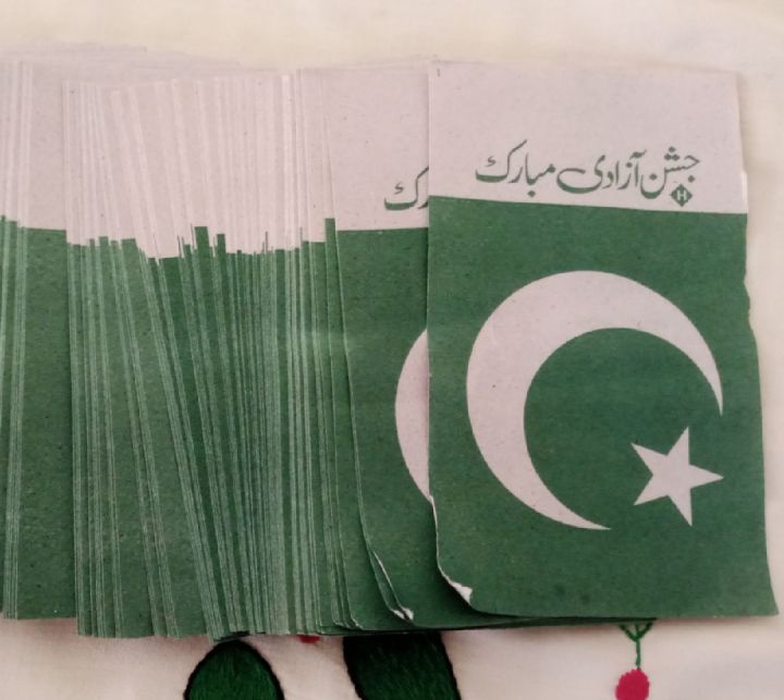 500 Small Pakistan Jhandian Flags Independence Day 14 August | Daraz.pk