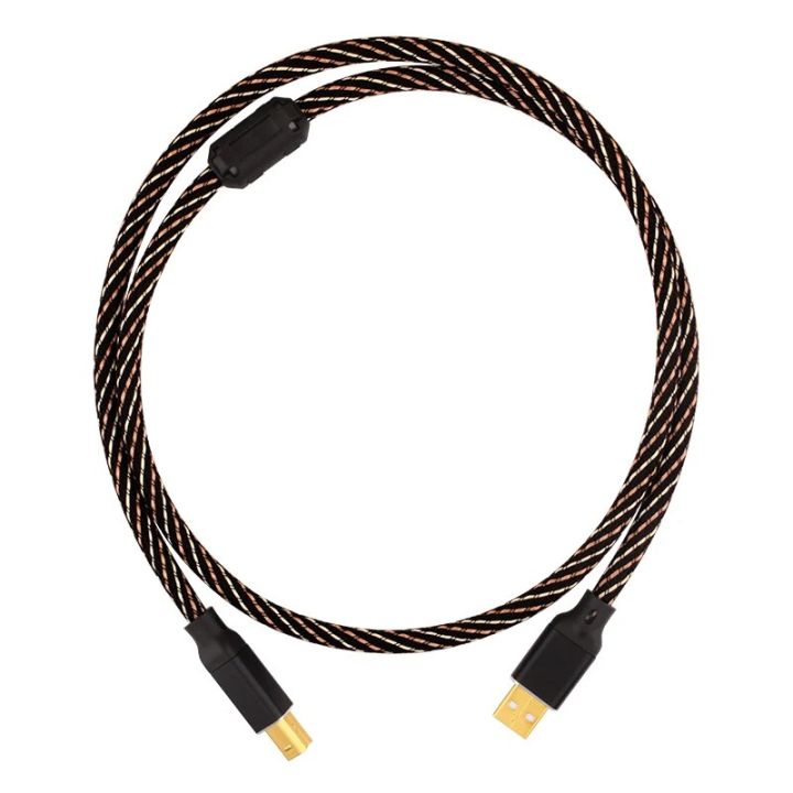 YYAUDIO HIFI USB OTG Cable USB Type A to B USB Cable 6N OFC Type C to B ...