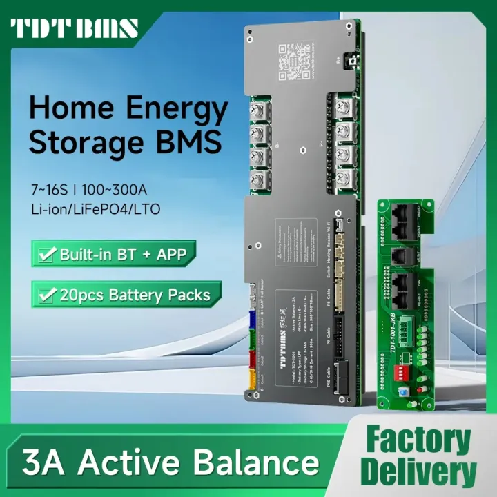 TDT BMS 1001 Model – Smart Lithium Battery Management System | 3A ...