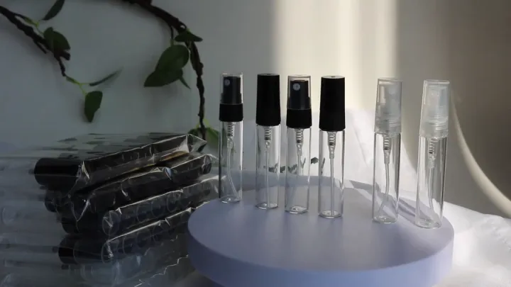 New Mini 5ml Fragrance Spray Bottle | Pocket-Sized Refillable Glass ...