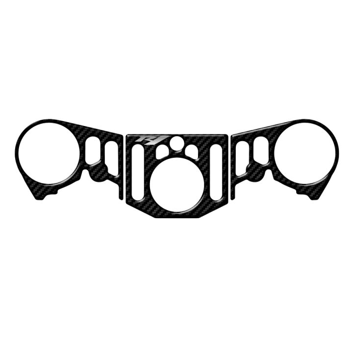 Motorcycle Carbon-Look Yoke Defender Sticker for Yamaha YZF R1 2012 ...