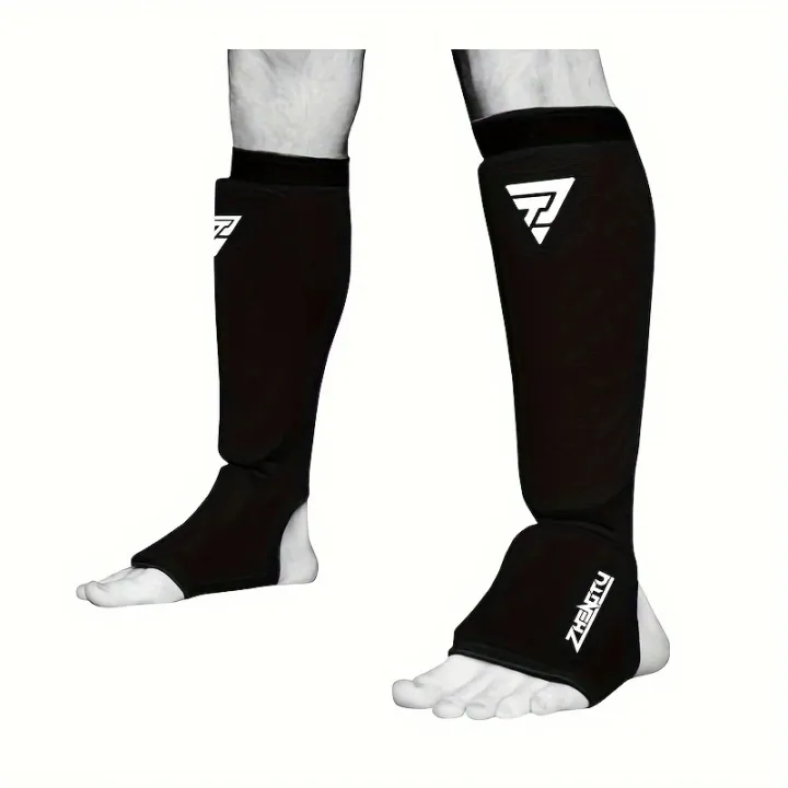 Boxing MMA Instep Ankle Protector Foot Protection , TKD Kickboxing Pad ...