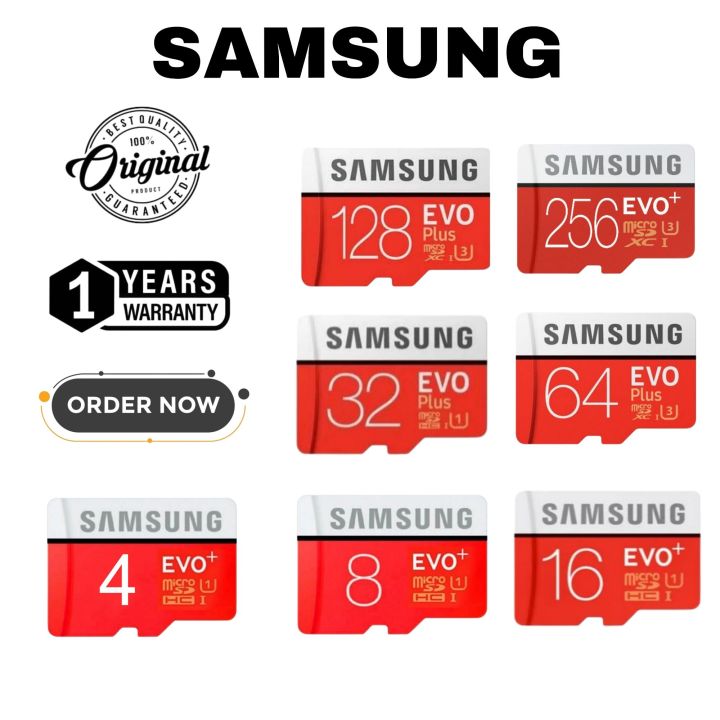 Memory Card MicroSD Card 256GB / 128GB / 64GB / 32GB / 16GB / 8GB / 4GB ...