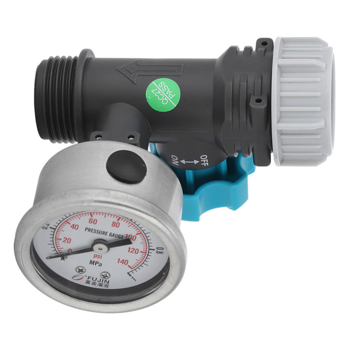 G3/4in Water Pressure Regulator Valve With Pressure Gauge Accessories ...
