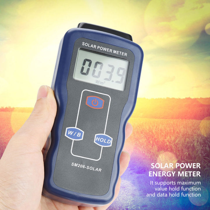 Solar Radiation Detector Solar Radiation Meter SM206 Digital Solar ...