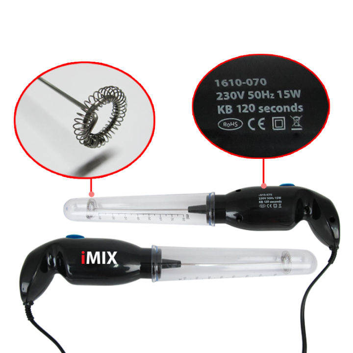 (AE) IMIX milk frother blender 30 W Black | Shop.com.mm
