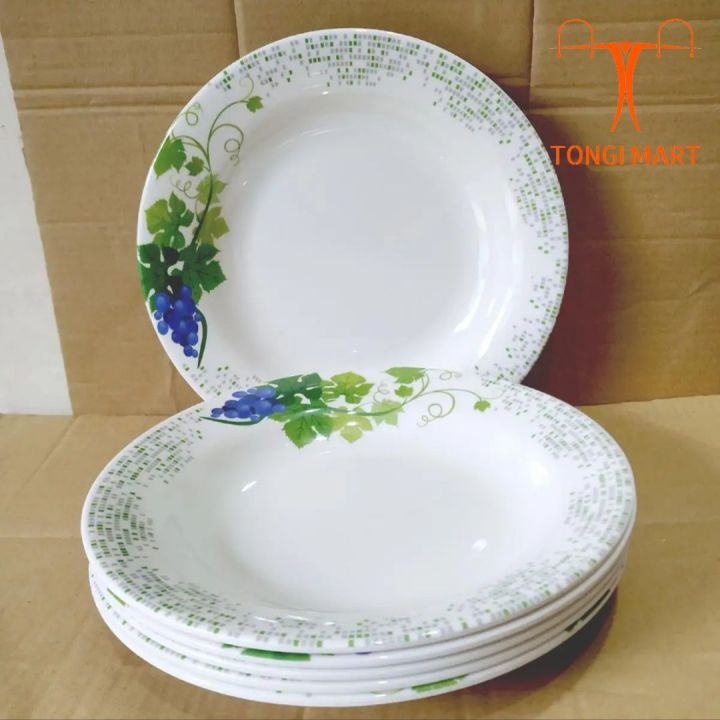 6 PCs 10" Soup Plate Set Italiano Melamine | Daraz.com.bd